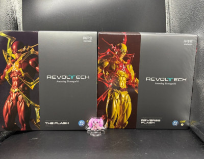 Kaiyodo Revoltech Amazing Yamaguchi The Flash & Reverse-Flash Action ...