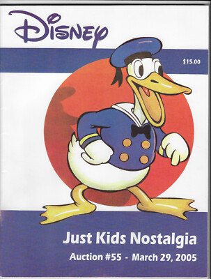 2005 DISNEY JUST KIDS NOSTALGIA Auction Catalog #55 VF 8.0 | eBay