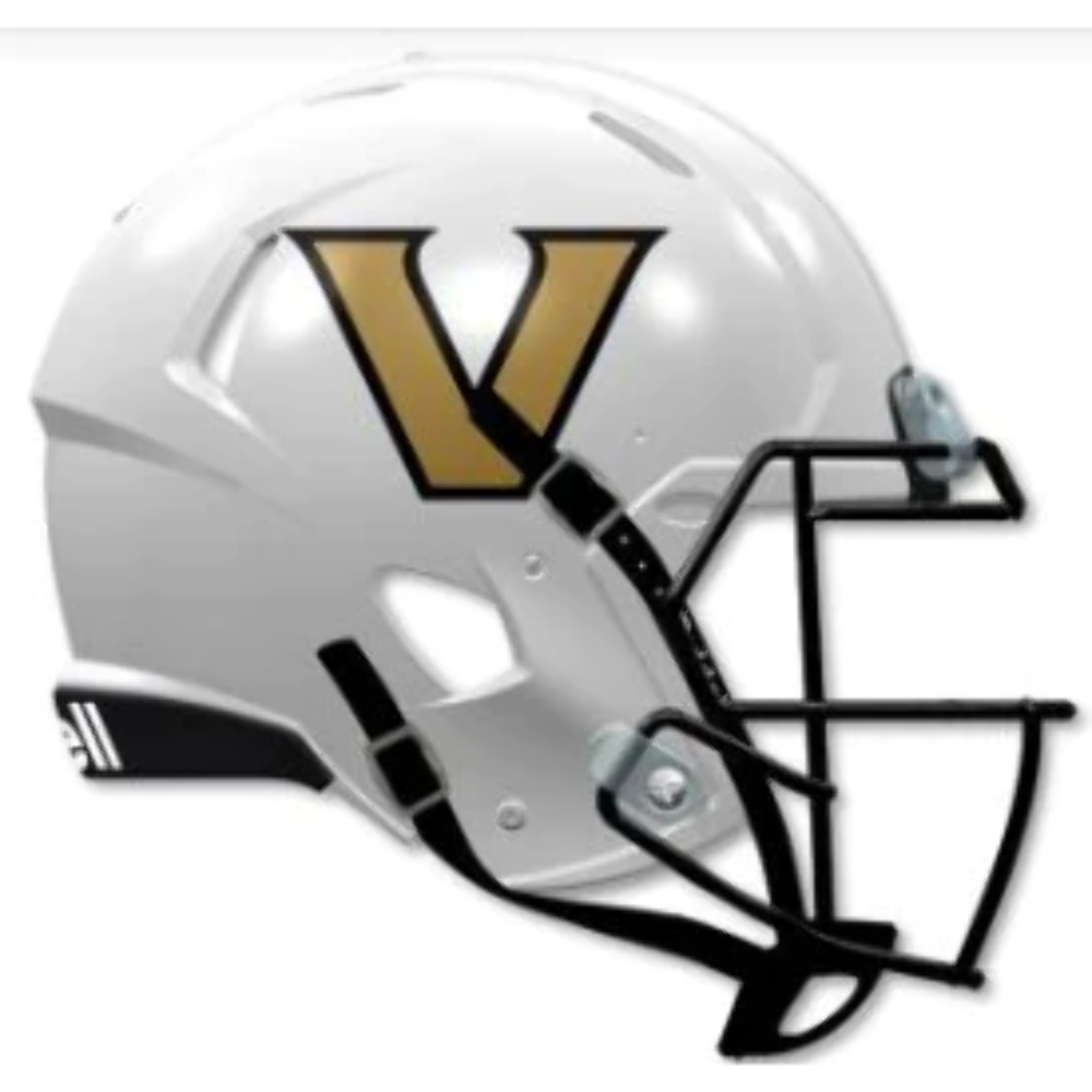 Vanderbilt Commodores White Mini Speed Football Helmet- NCAA. | eBay
