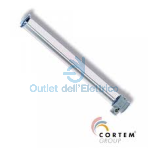 Cortem Armure Illumin. LED Ex II 2X31W GD Ex De Iic 5400 Lumen 154X14 ...