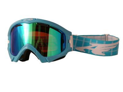 ARNETTE SERIES 3 SNOW GOGGLES TRUE BLUE PINSTRIPES FRAME AQUA CHROME ...