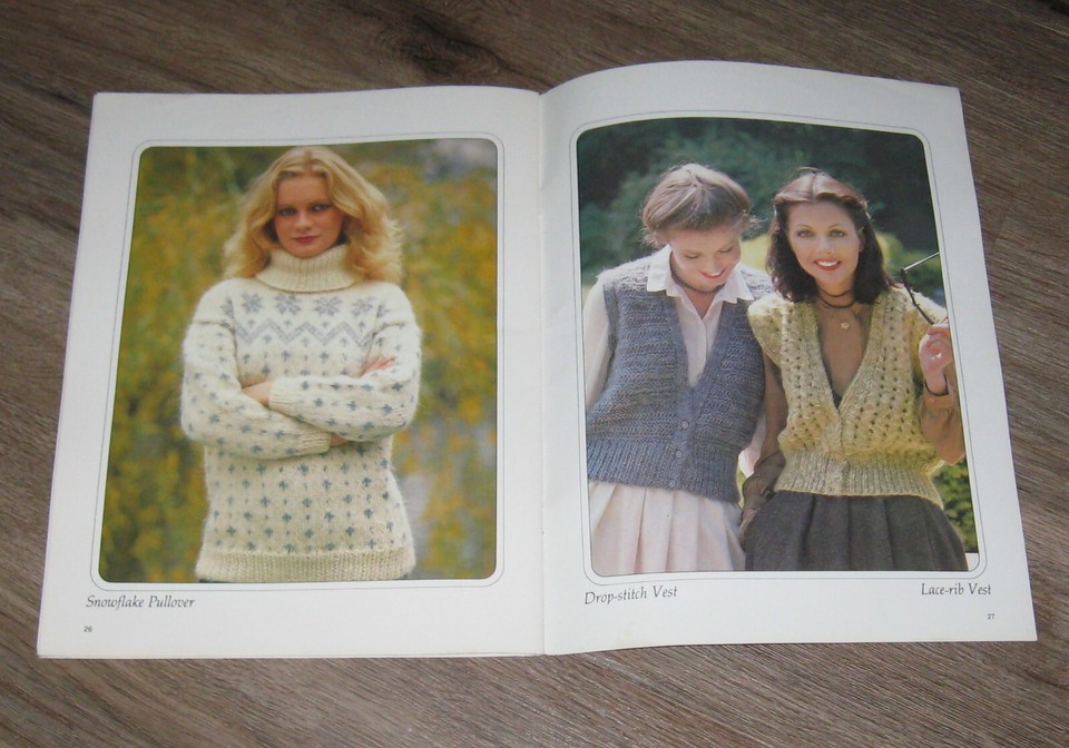 Gabrielle Mohair JAEGER Beehive Book #508 knitting patterns Cardigans ...