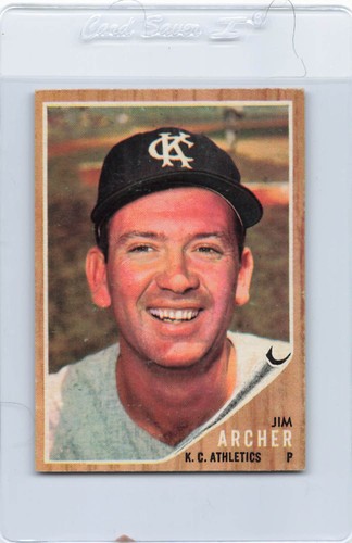 1962 Topps #433 Jim Archer Athletics EX/MT *DA-C2086 | eBay