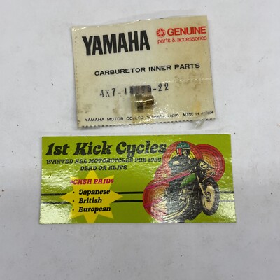 NOS YAMAHA 4X7-14925-22 MAIN JET #122 OEM | eBay