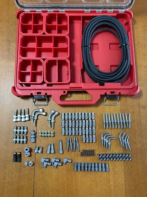 Earthmoving Hydraulic Remote Grease Line Repair Kit. Auto-greaser ...