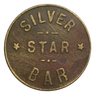 Granby, CO Silver Star Bar G/F 5¢ in Trade Token | eBay