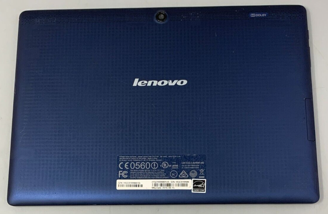 Lenovo Tab 2 (A10-70F) 16GB Wi-Fi 10.1" Midnight Blue Android Tablet ...