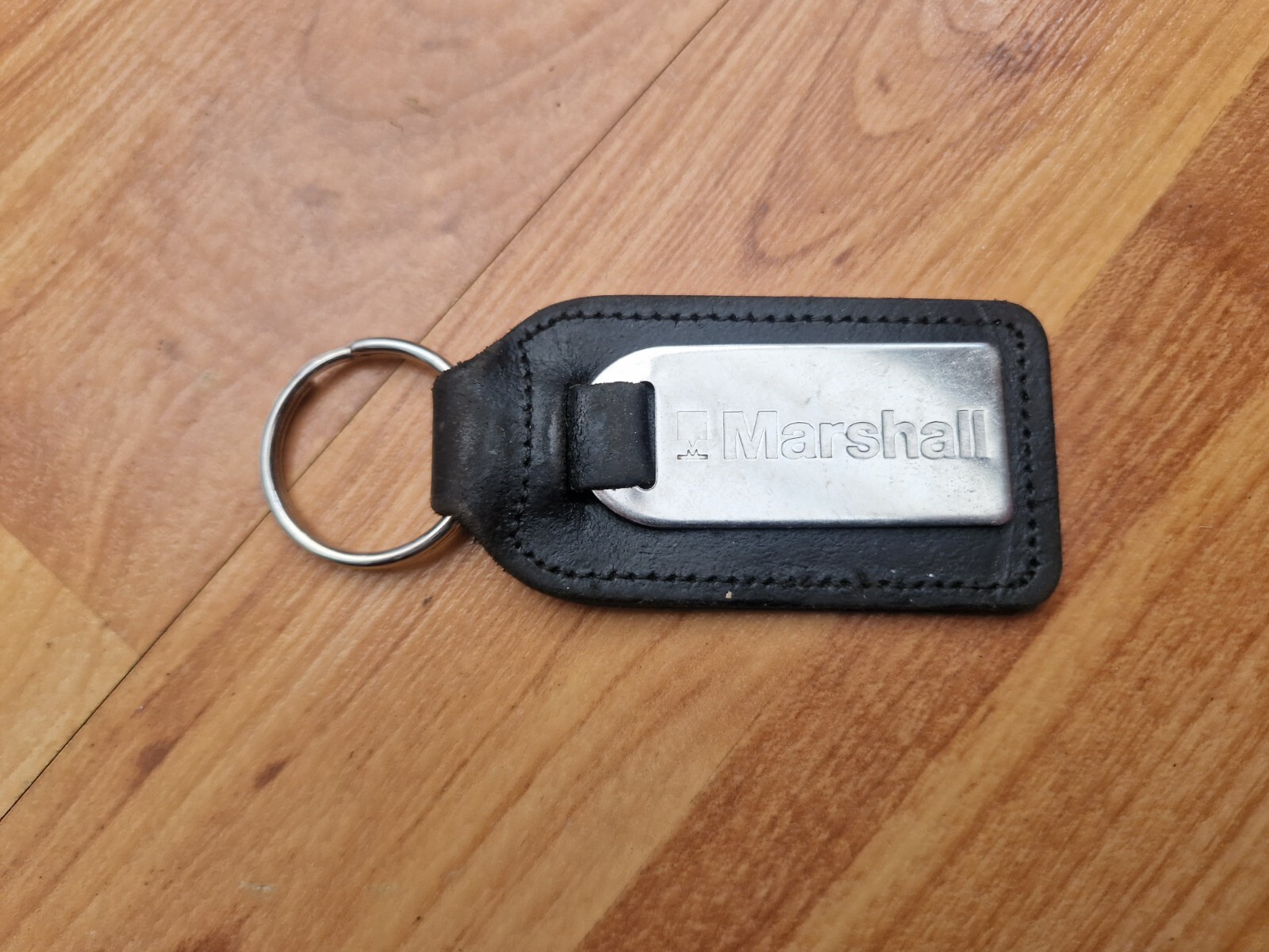 GENUINE VINTAGE MARSHALL OF BOSTON NISSAN CAR DEALERSHIP METAL KEYCHAIN ...