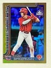 2025 Topps Pro Debut - John Spikerman #PD-71 Gold Foil /50 (RC) for ...
