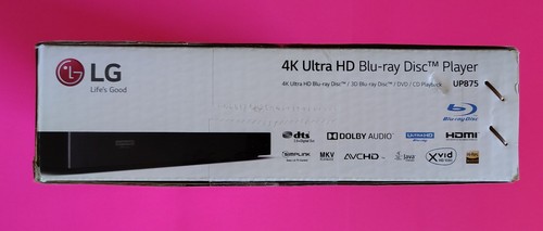 Brand New Sealed LG UP875 4K Ultra HD UHD 3D Blu-Ray Player Dolby Atmos ...
