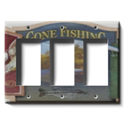 Gone Fishing Decorative Light Switch Plate Cover Outlet Wall Plate | eBay