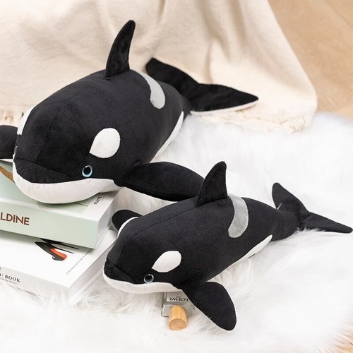 Killer Whale Pillow Whale Orcinus Orca Shark Plush Toy Doll Kids Soft ...