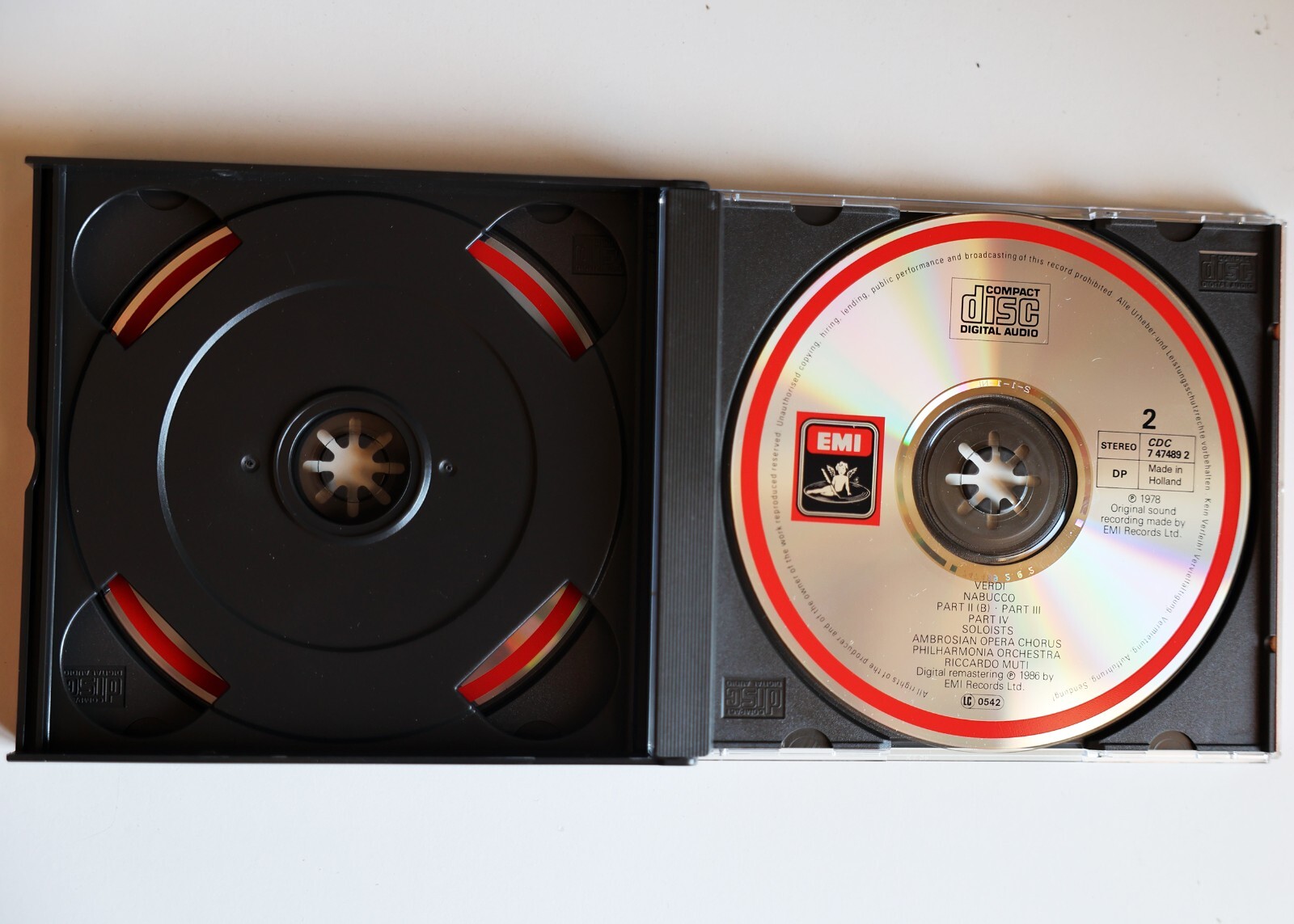 VERDI – “NABUCCO” – RICCARDO MUTI – N. 2 CD / EMI, 1986 | eBay