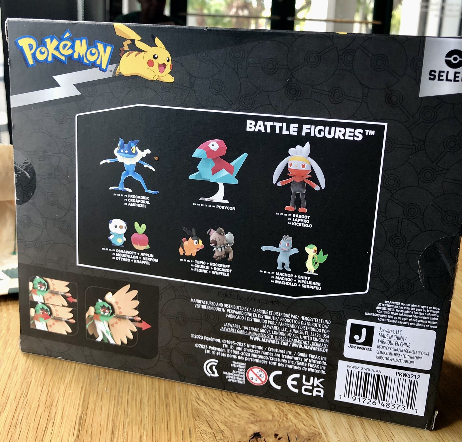 Pokemon Evolution Multi-Pack Rowlet Dartrix Decidueye Jazwares 3 ...