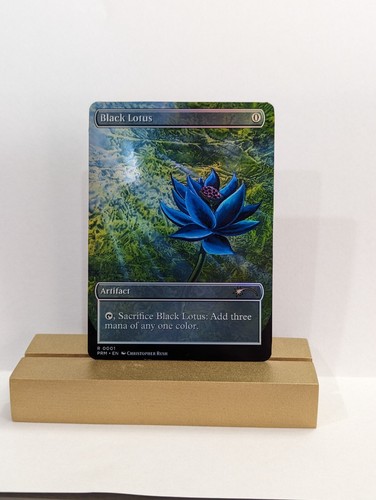 Black Lotus Foil Custom sticker on bulk MTG Commander | eBay