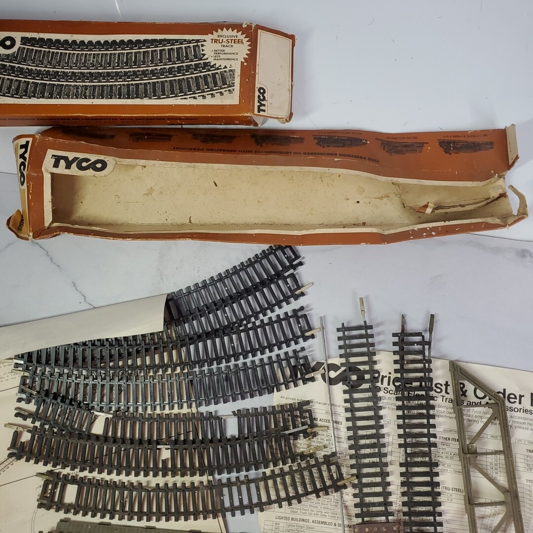 Incomplete Tyco Bridge & Trestle Model Train Track Set T909S 11 Track ...