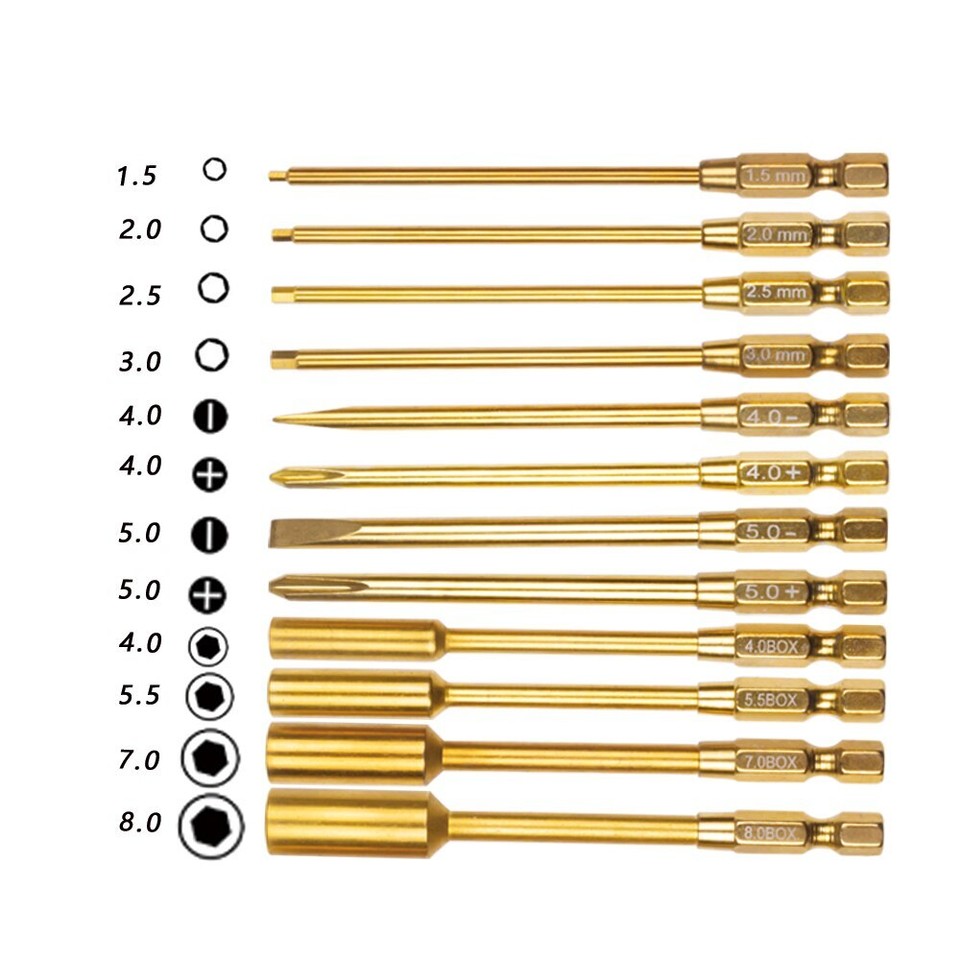 Quick Change Allen Key Hexagon Screwdriver RC Tool for 1/8 1/10 RC ...