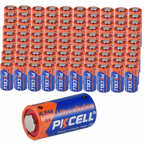 100Pcs 4LR44 4G13 PX28A 2CR11108 Alkaline 6V Batteries For Keyless Car ...