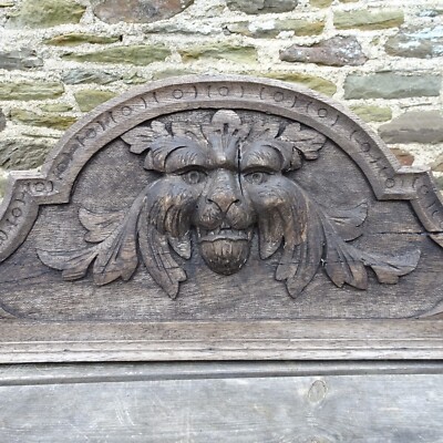 Pediments - Antique Victorian Oak