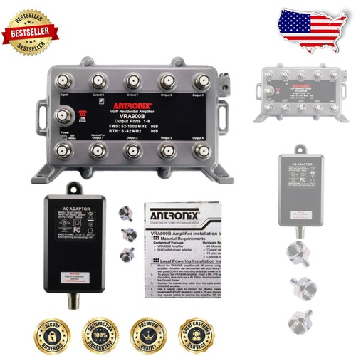 Active Return 9-Port Amplifier with Surge Protection for Optimal Cable ...