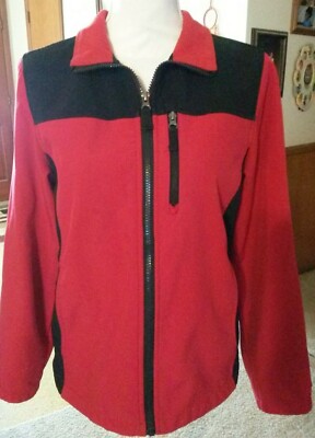 Mountain Xpedition Junior Size XL (14-16) Red/Blk Jacket Fitted Long ...