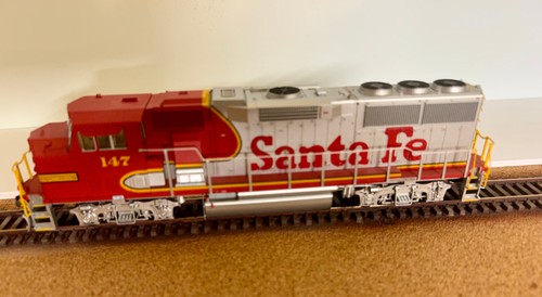 Fox Valley HO Scale GP60M Santa Fe #147 DCC no sound | eBay