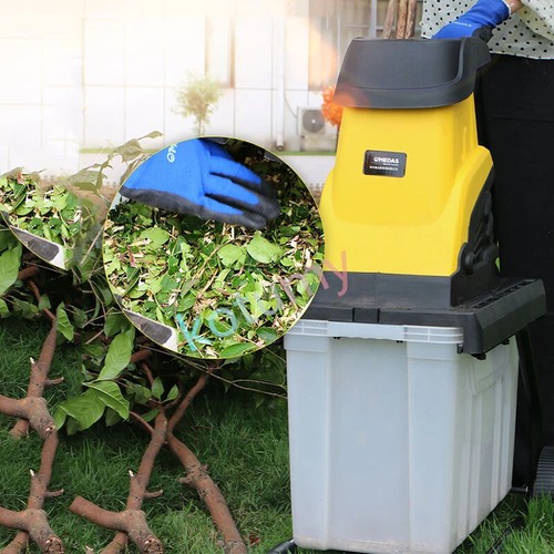 High-power Electric Branch Crusher Home Fruit Garden Tree Branch ...