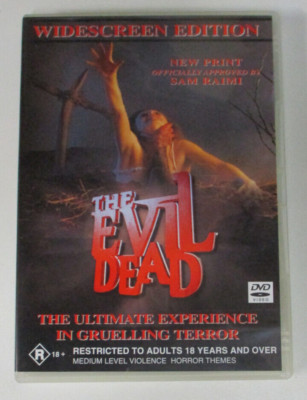 The Evil Dead - Bruce Campbell, Ellen Sandweiss, Hal Delrich ++ - DVD ...