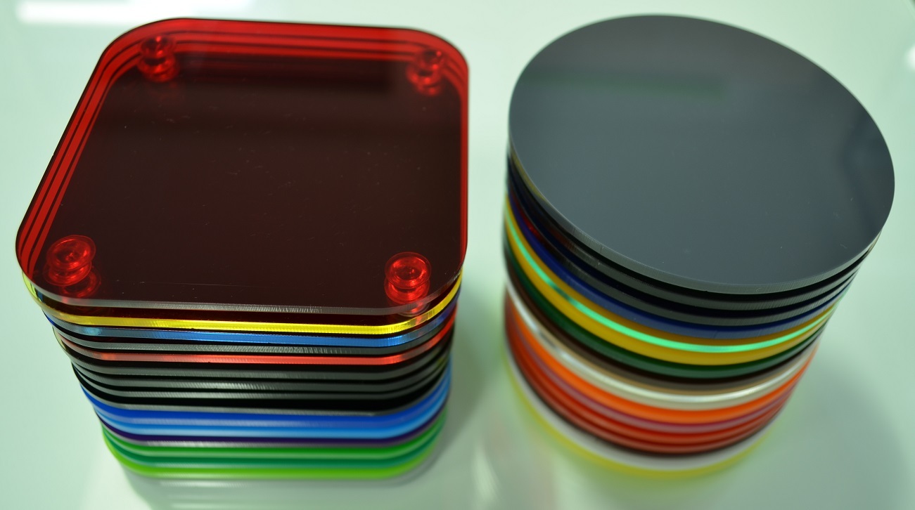 Coasters Kitchen Breakfast Bar Dining / Coffee Table Plastic Perspex ...