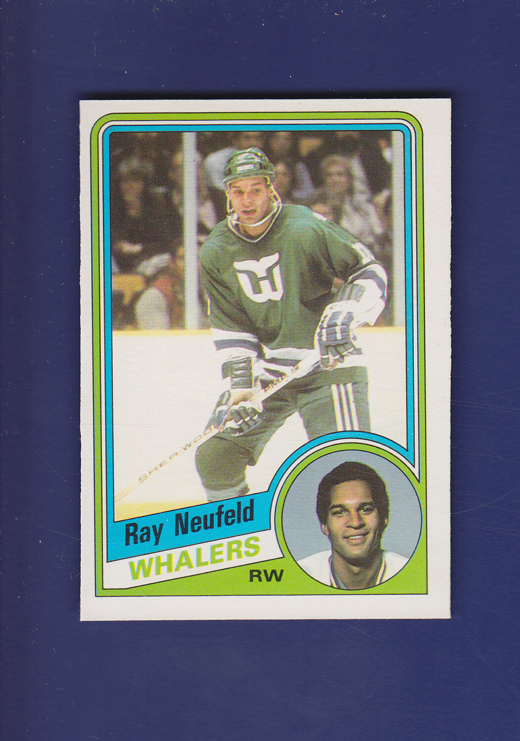 Ray Neufeld 1984-85 O-PEE-CHEE OPC NHL Hockey #76 (MINT)(OC) Hartford ...