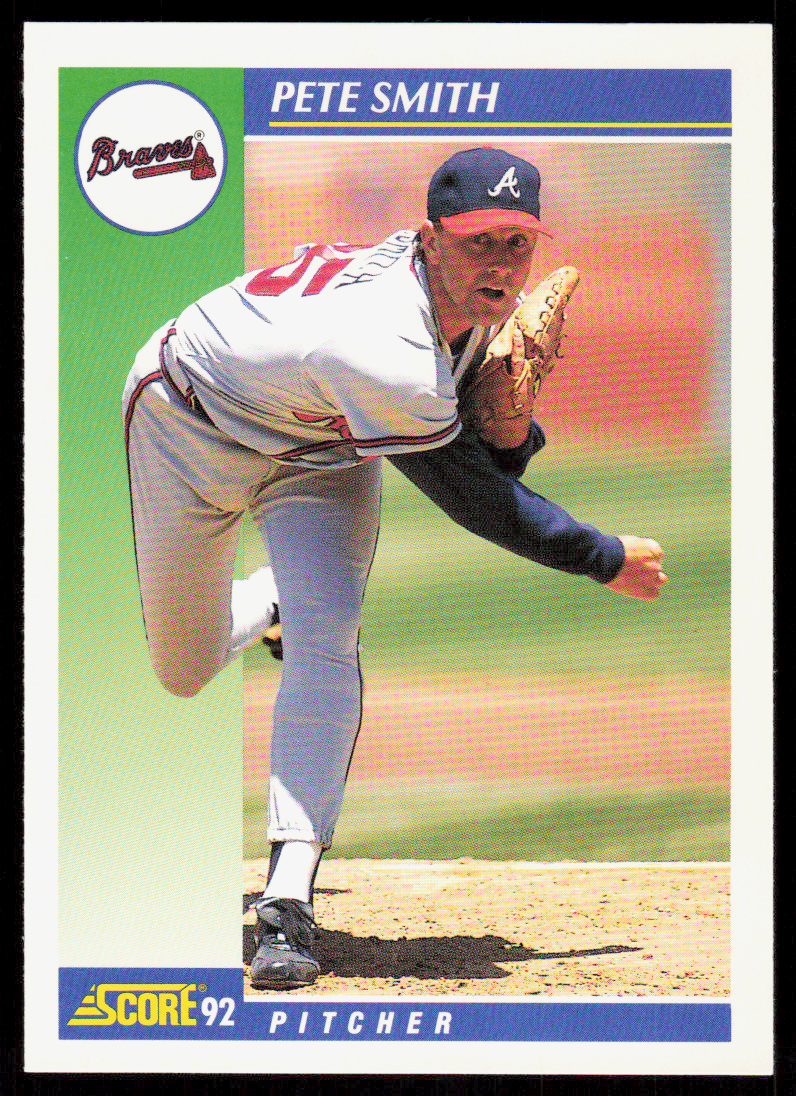 1992 Score - #464 Pete Smith for sale online | eBay