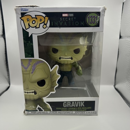Funko Pop Marvel Secret Invasion Gravik Vinyl Figure #1331 Box Damage ...