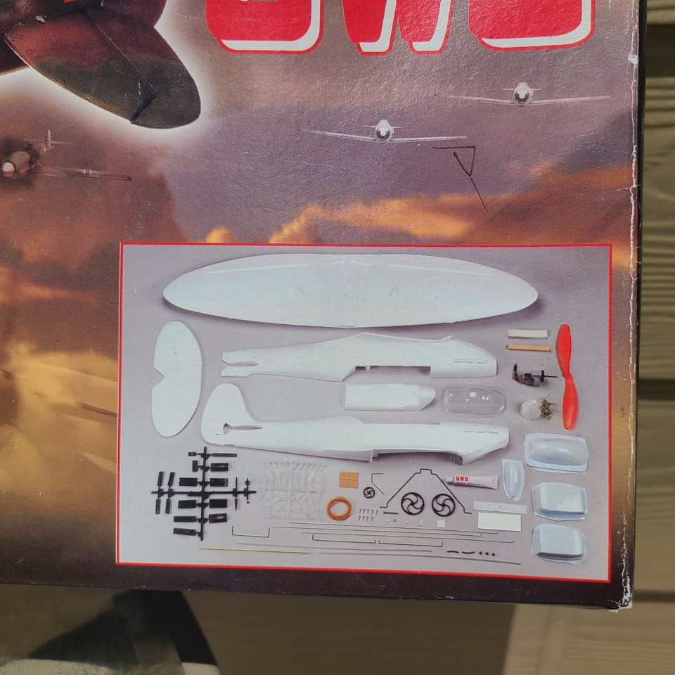 GWS Spitfire RC Radio Control Airplane 34.5" Wingspan ARF Electric NOS ...