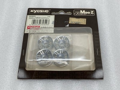 Kyosho Mini-Z Aluminum 6-Spoke Wheels Silver Fits RC Car Used ww8 | eBay