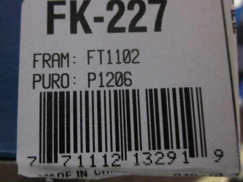 Pro-King Filter Kit FK-227 compatible w/ FT1102 & P1206 | eBay