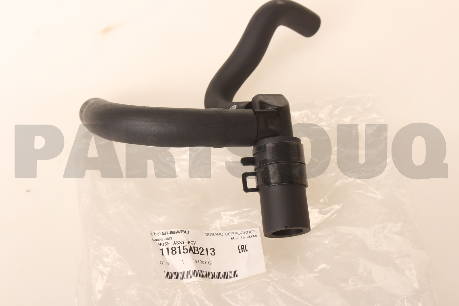 Genuine Subaru 11815-AB213 Hose Assy-PCV | Intake Manifold | Rubber ...