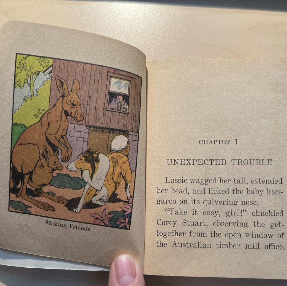 1968 Lassie and the Shabby Sheik (A Big Little Book) by George Elrick ...