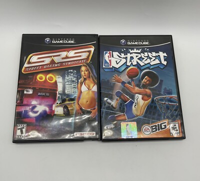 GameCube SRS Street Racing Syndicate Case & Booklet NO GAME & STREET ...