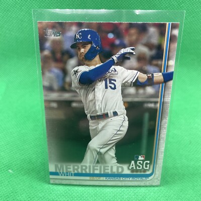 Whit Merrifield 2019 Topps Update Baseball Card US83 Kansas City Royals ...
