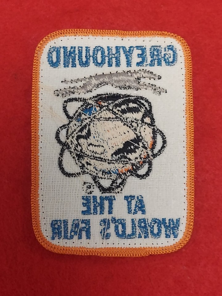 1964 New York World's Fair Original Greyhound uniform patch Flushing ...