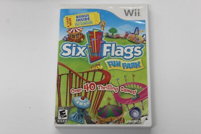 Six Flags Fun Park Game (Nintendo Wii, 2009) CIB 8888175230| eBay