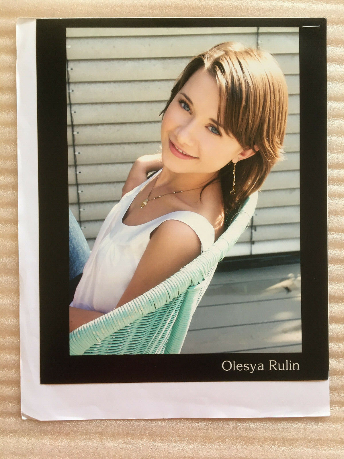 Olesya Rulin #1 Powers H S Musical, original vintage headshot photo ...