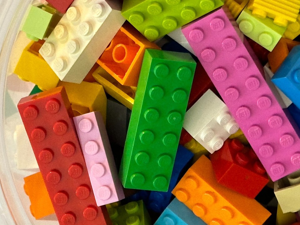 Lego Bricks Lot 75 Bulk Pieces 2x2 2x4 2x6 2x8 & 1x2 - 1x12 Buy 4 Get 1 ...