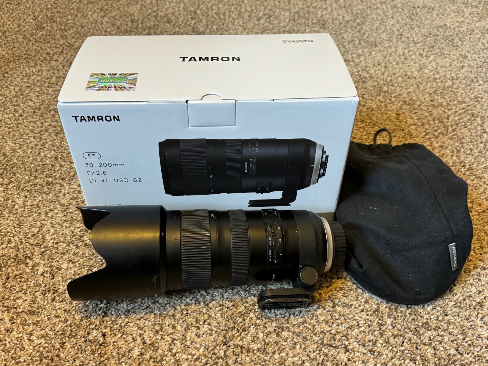 Tamron 70-200 F/2.8 Di VC USD G2 Nikon Lens | eBay