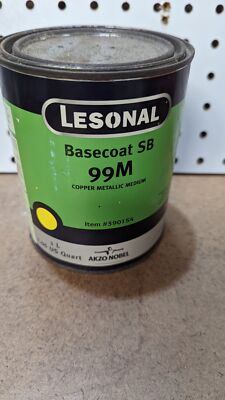 Lesonal Basecoat SB #99M Copper Metallic Medium 1 Quart Liter Unopened ...