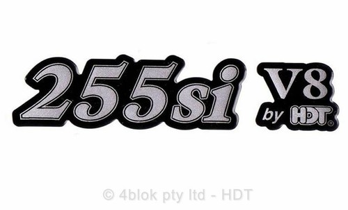 HDT VX 255Si By HDT Decal Small Holden Commodore Genuine 70040 ...