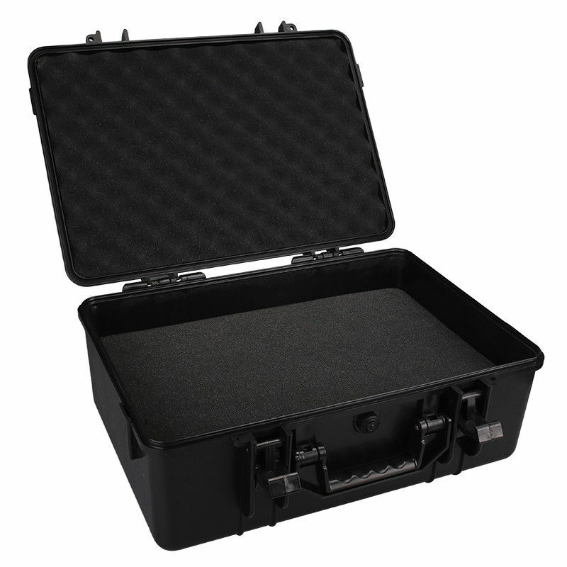 Waterproof Hard Carry Case Flight Camera Storage Box w/ Foam Protective ...