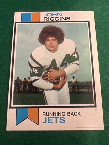 1973 Topps - Football #245 John Riggins New York Jets | eBay