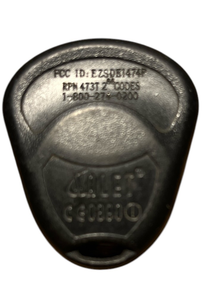 Valet Keyless Remote Transmitter Car Starter Key Fob EZSDEI474P 473T | eBay