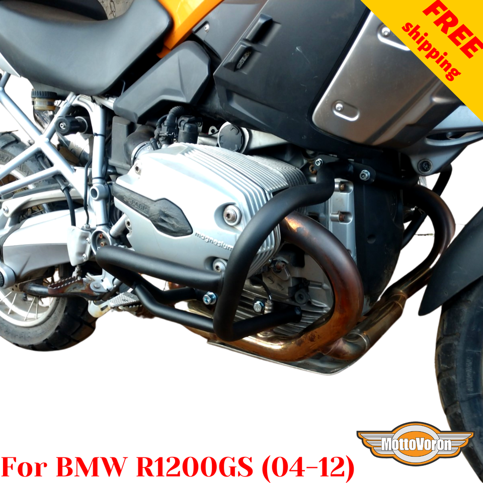 For BMW R1200GS Engine guard R1200 GS Crash bars (2004-2012) | eBay